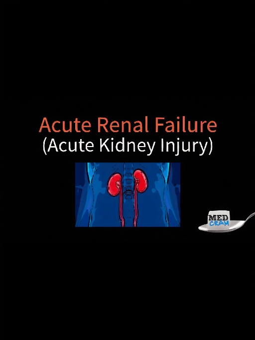 Acute Renal Failure (Acute Kidney Injury) Explained Clearly - Medcram